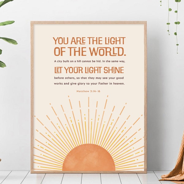 Let Your Light Shine - Etsy