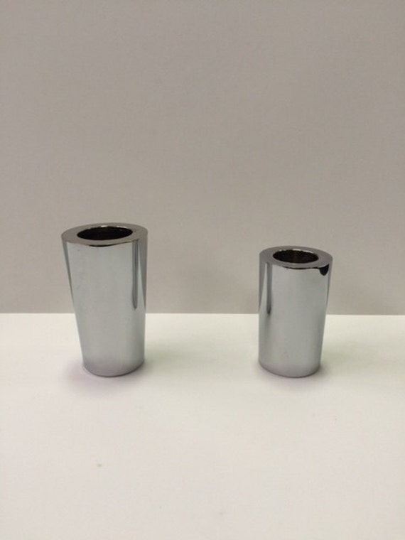 SET of 4 Round Metal furniture leg tip Solid Brass 2.355Inch / | Etsy