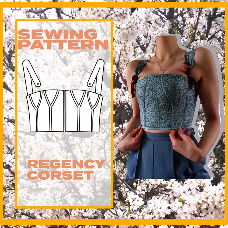 Regency Corset - Etsy