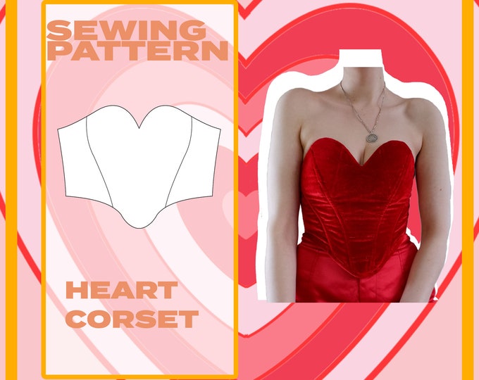 Sacred Heart Custom Pearl Embellished Corset - Etsy