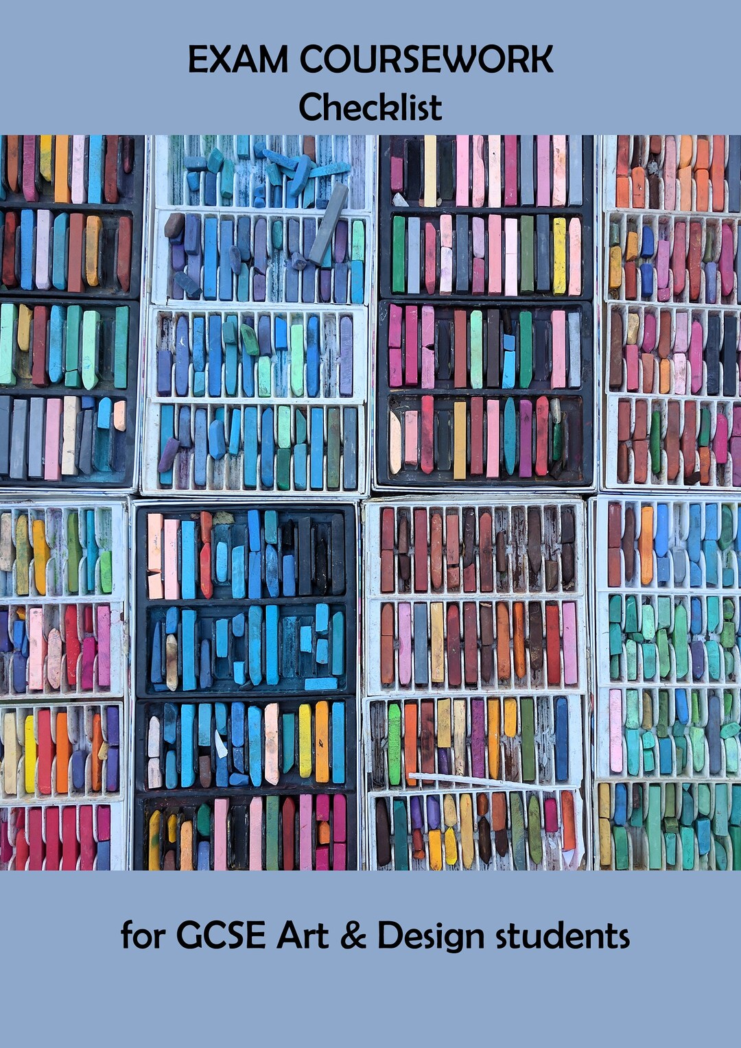 GCSE Art & Design - Exam Coursework Checklist - Etsy