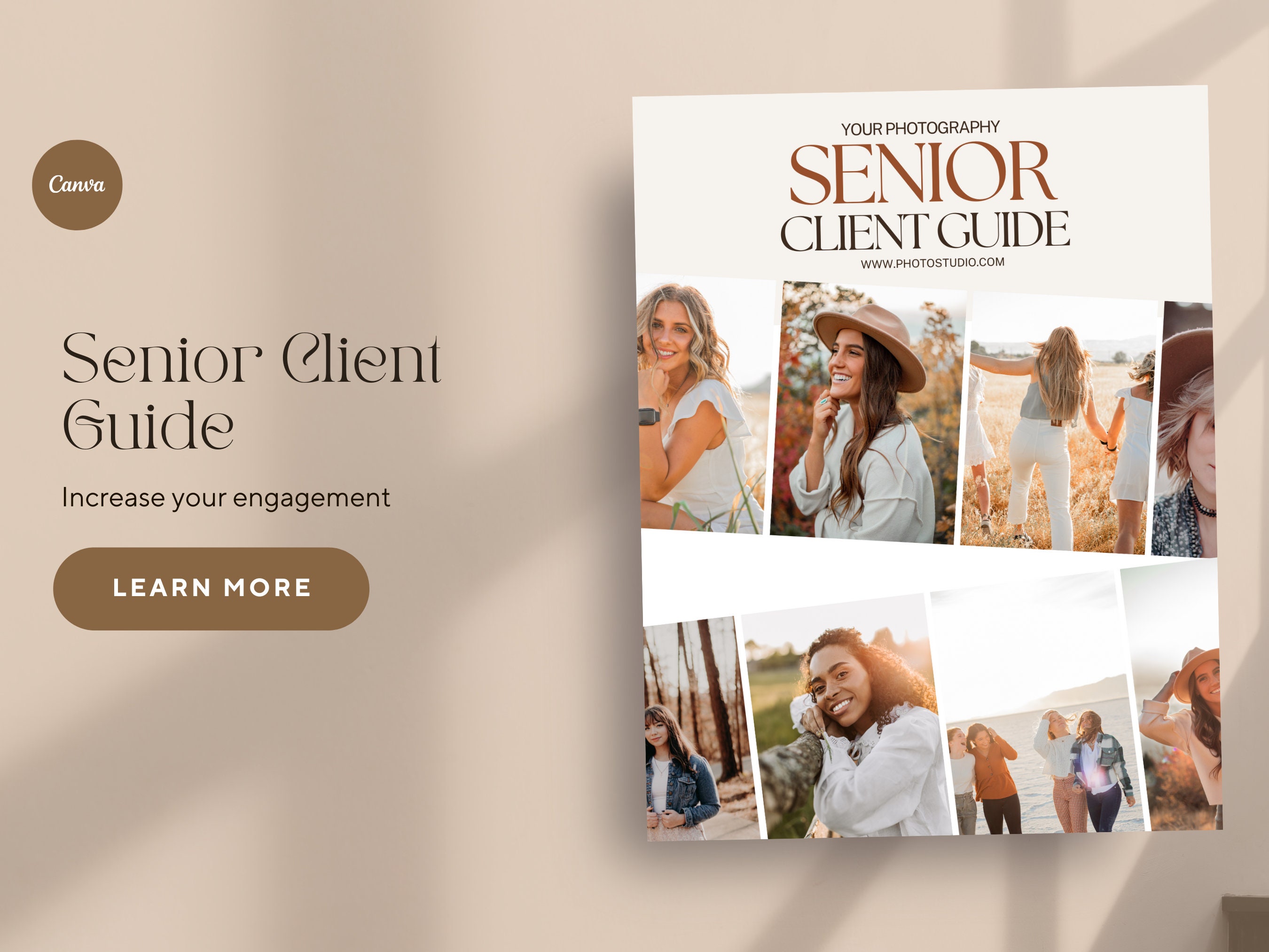 Boho Senior Photographer Client Guide, Senior Guide, Boho Client Guide ...