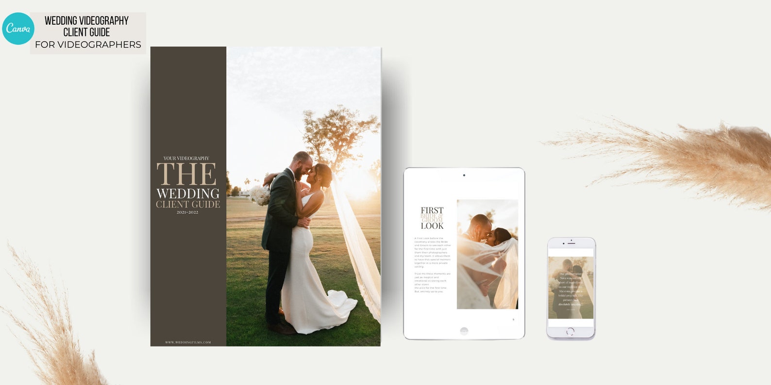 Wedding Videography Magazine Template for Videographers, Welcome ...