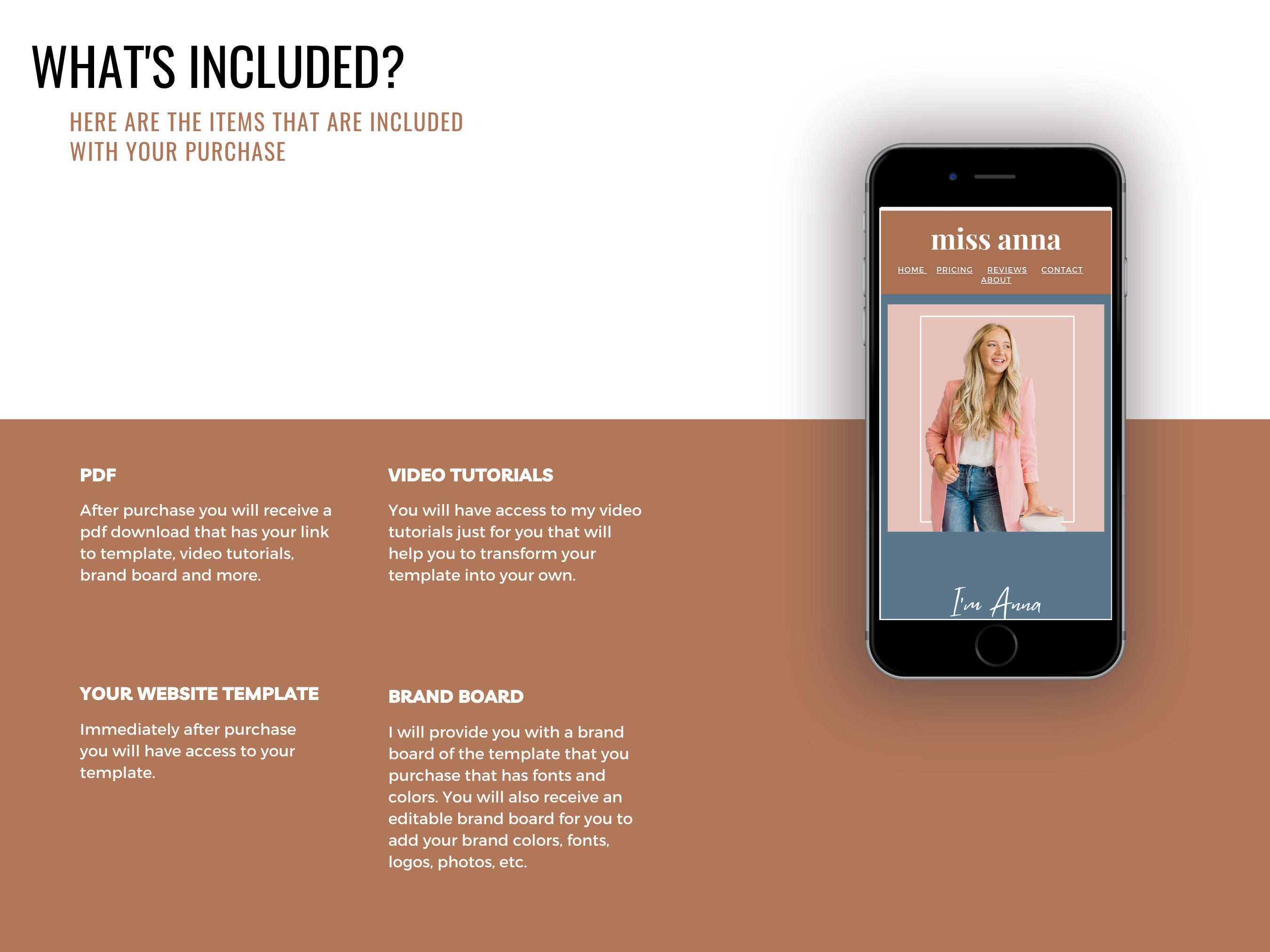 Virtual Assistant Website Template Content Creative Website - Etsy
