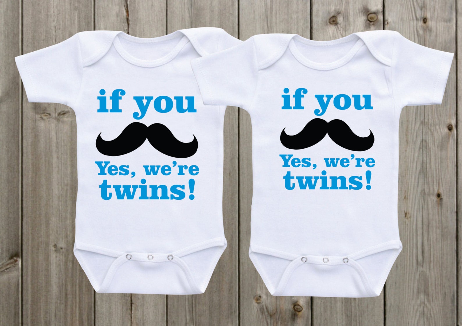 Twin Matching Outfits Yes We're Twins Matching Shirts - Etsy