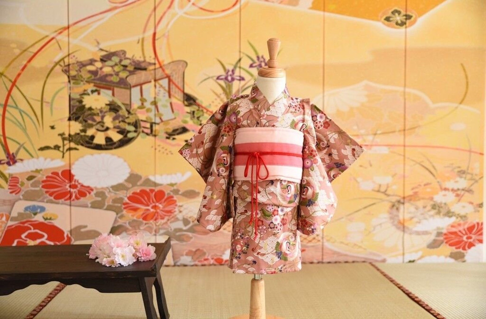 Japan Kimono Sakura Custom Order Handmade for All Size Adult | Etsy