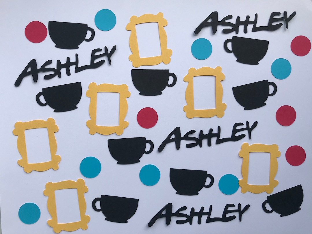 Friends Themed Personalized Confetti - Etsy