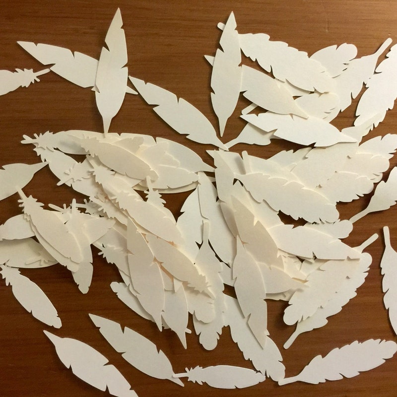 Feather Die Cut - Etsy