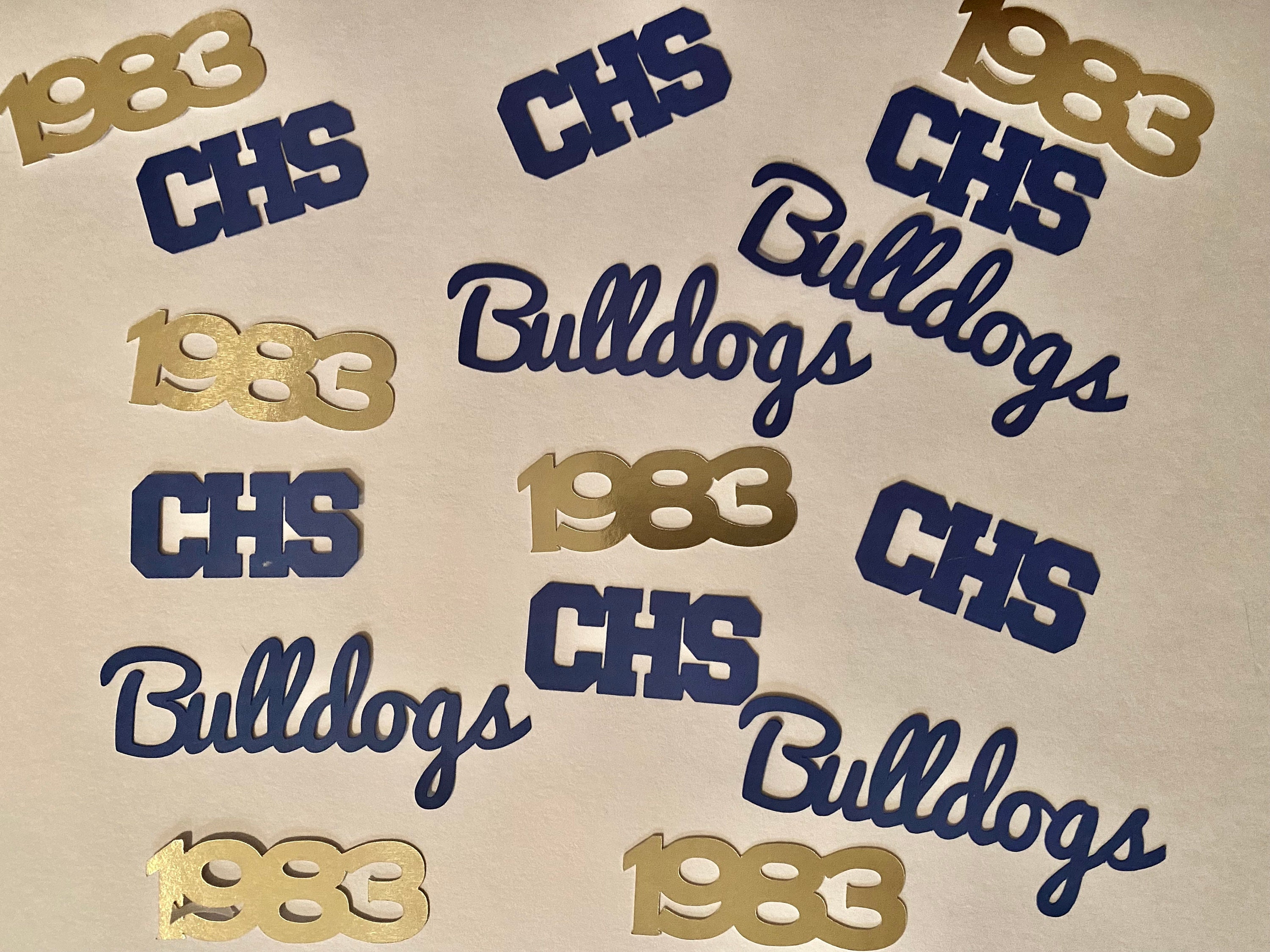 Personalized School Reunion Confetti Custom Grad Year - Etsy