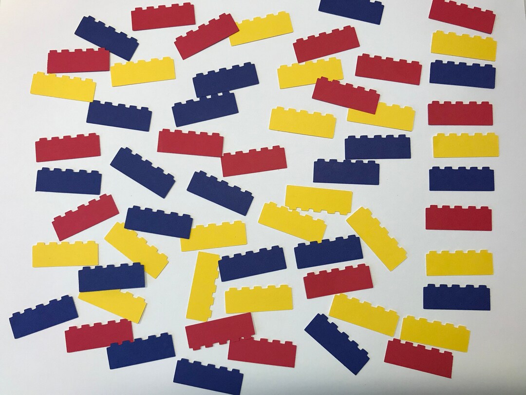 Building Blocks Confetti Pieces - Etsy