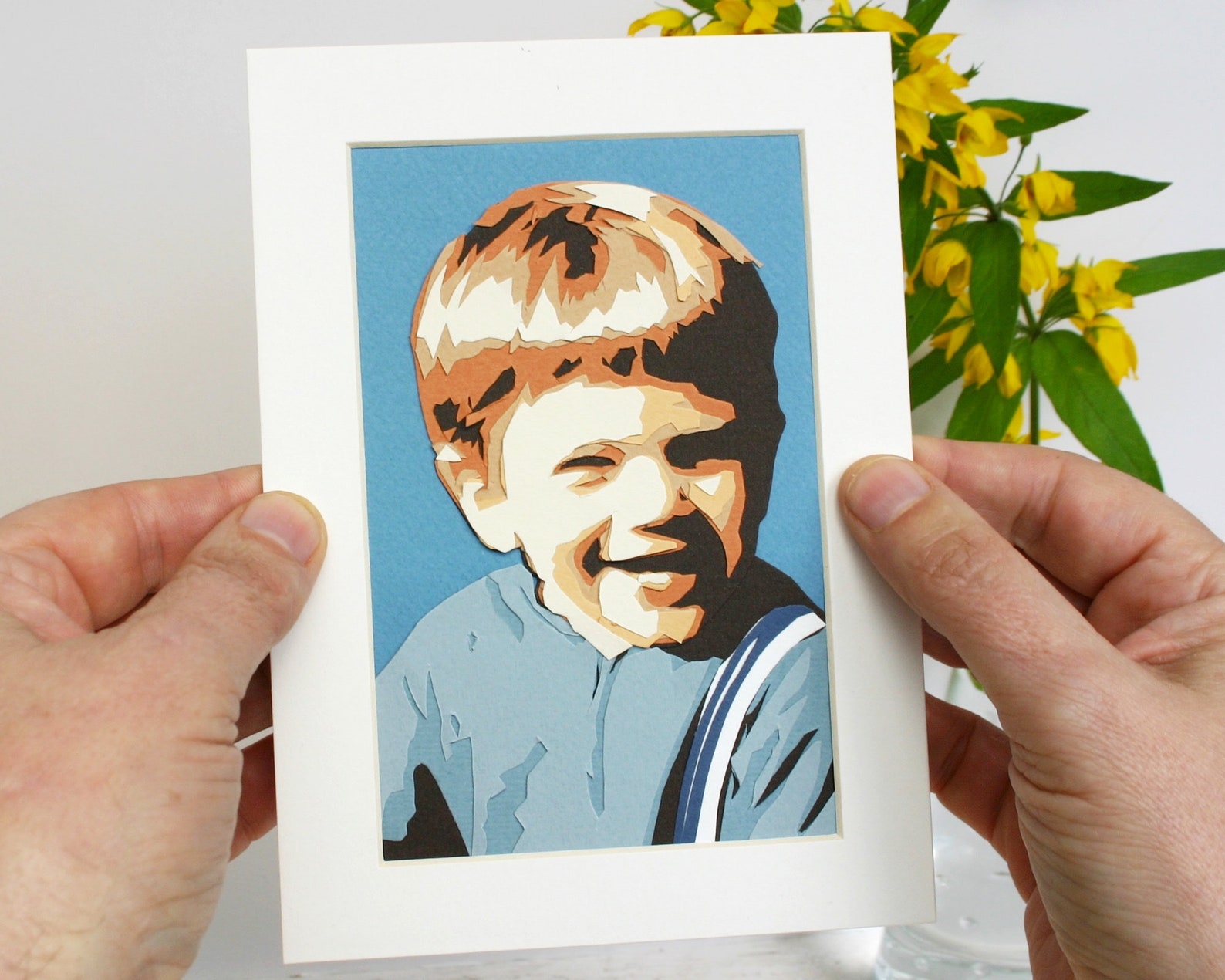 Personalised Papercut Portrait Custom Portrait Art From A | Etsy UK