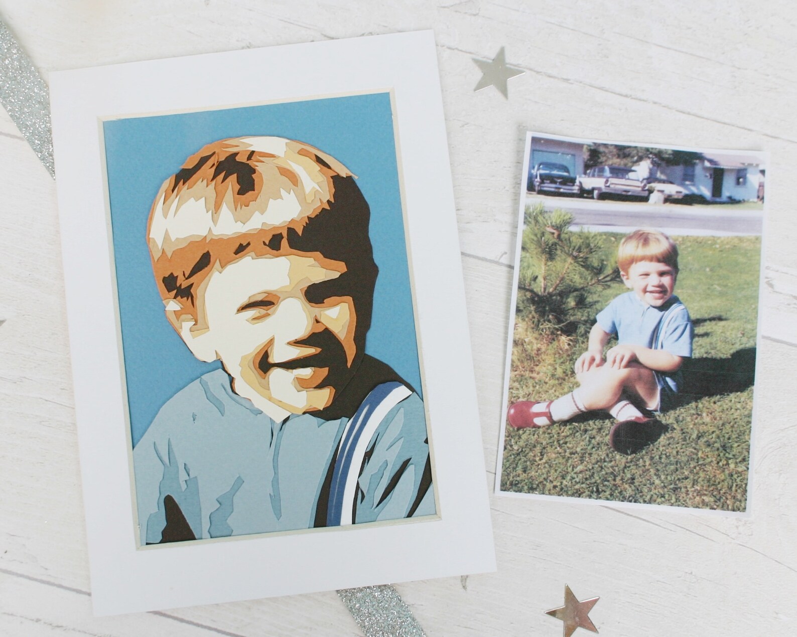 Personalised Papercut Portrait Custom Portrait Art From A | Etsy UK