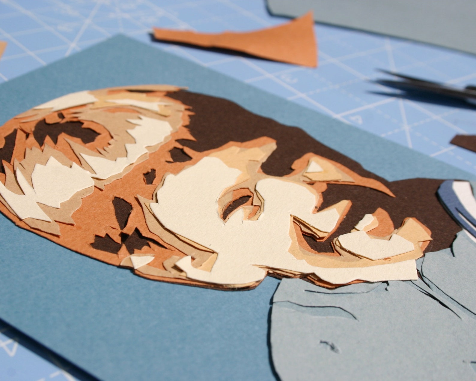 Personalised Papercut Portrait Custom Portrait Art From A | Etsy UK