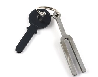 Fork keychain | Etsy