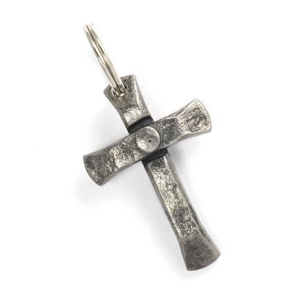Cross Keychain - Etsy