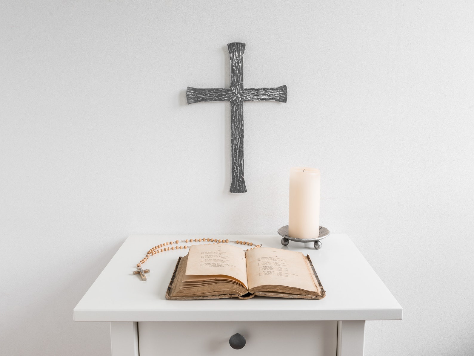 Wall Cross Hand Forged, Christian Home Decor - Etsy