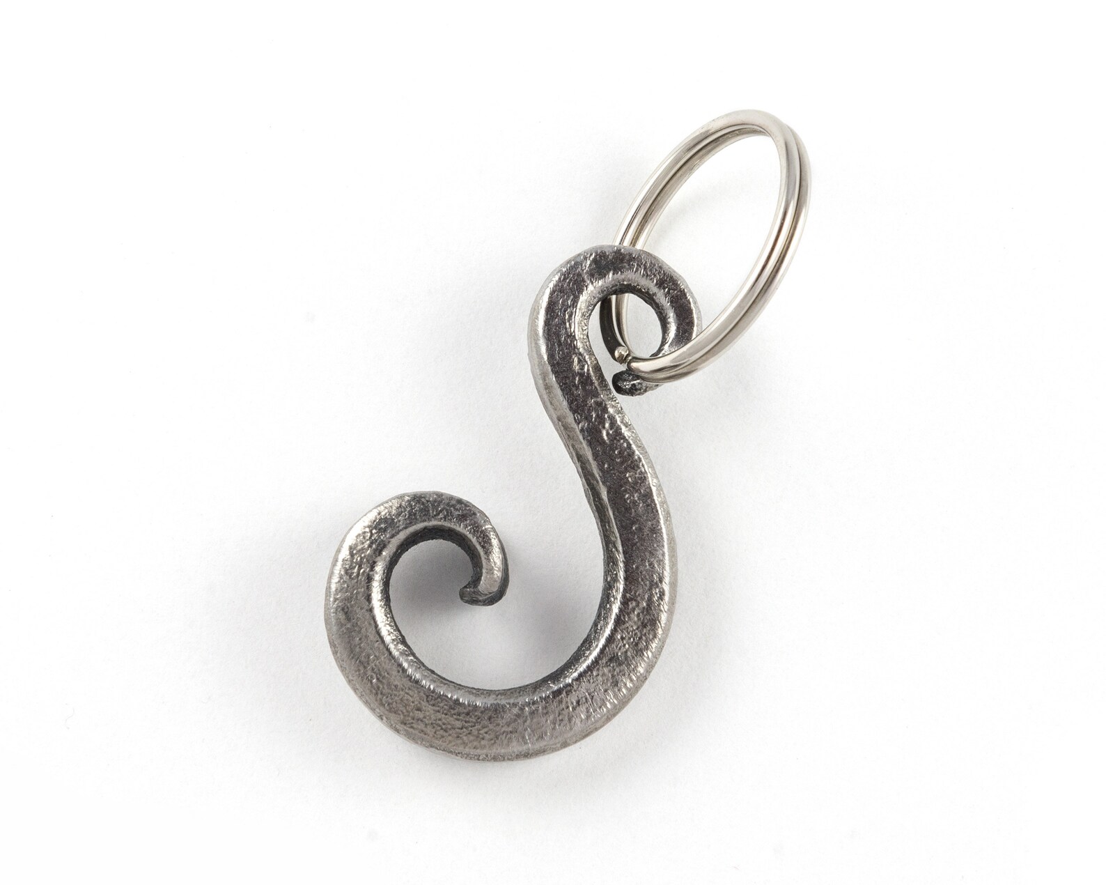 Forged Wrought Iron Keychain Hand Forged - Etsy