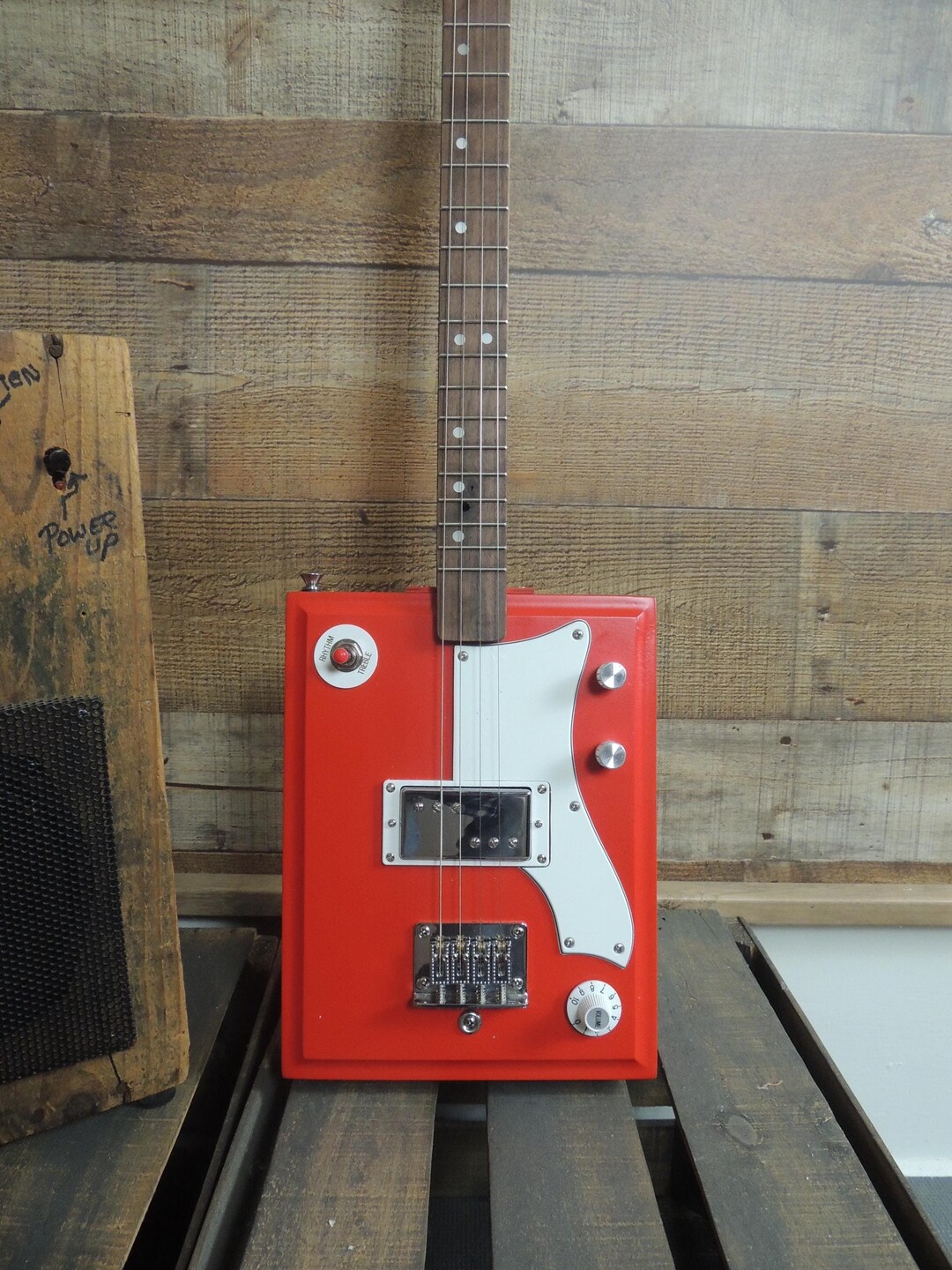 Cigar Box Guitar, Custom 4 String - Etsy