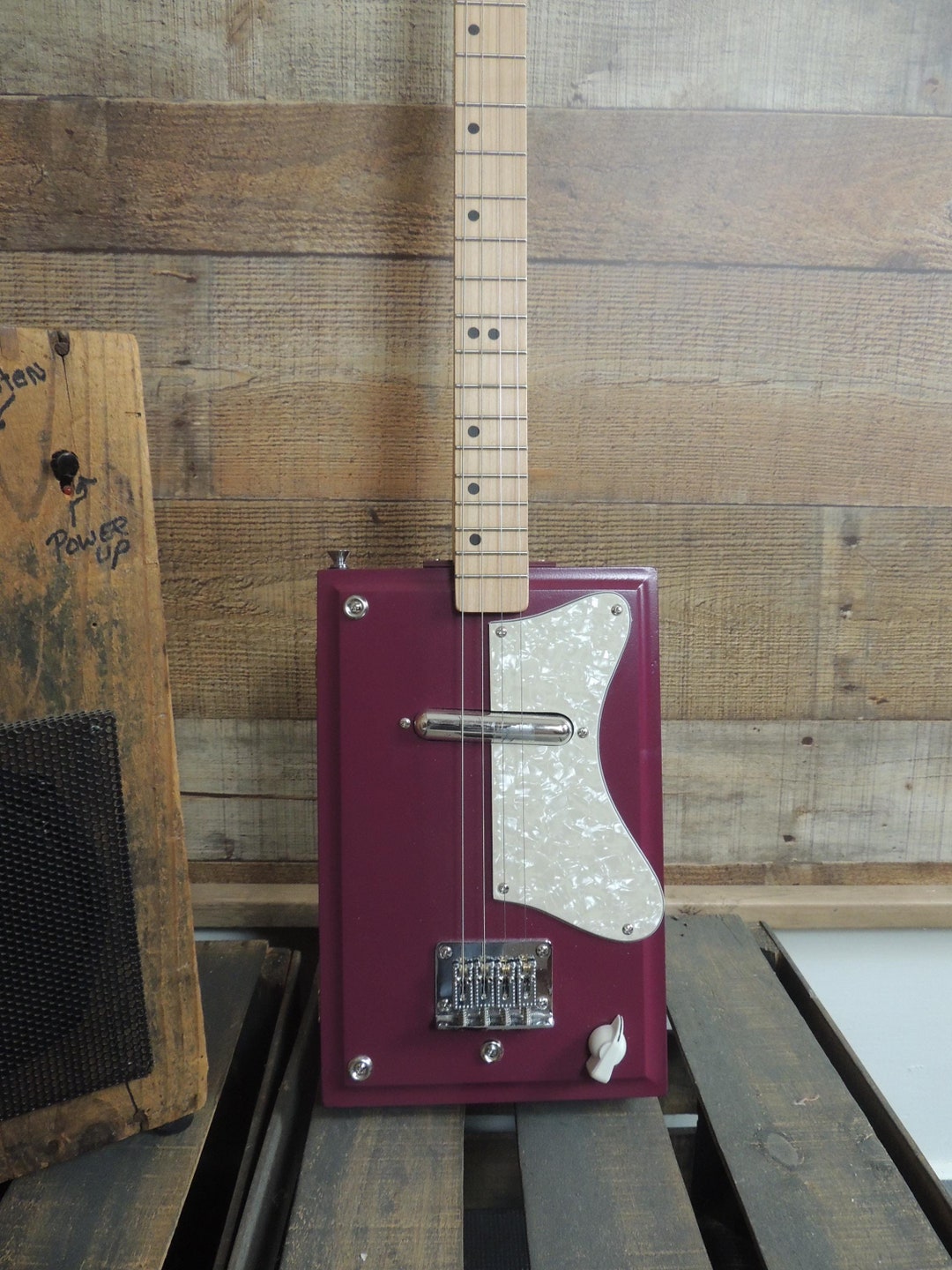 Cigar Box Guitar, Custom 4 String - Etsy