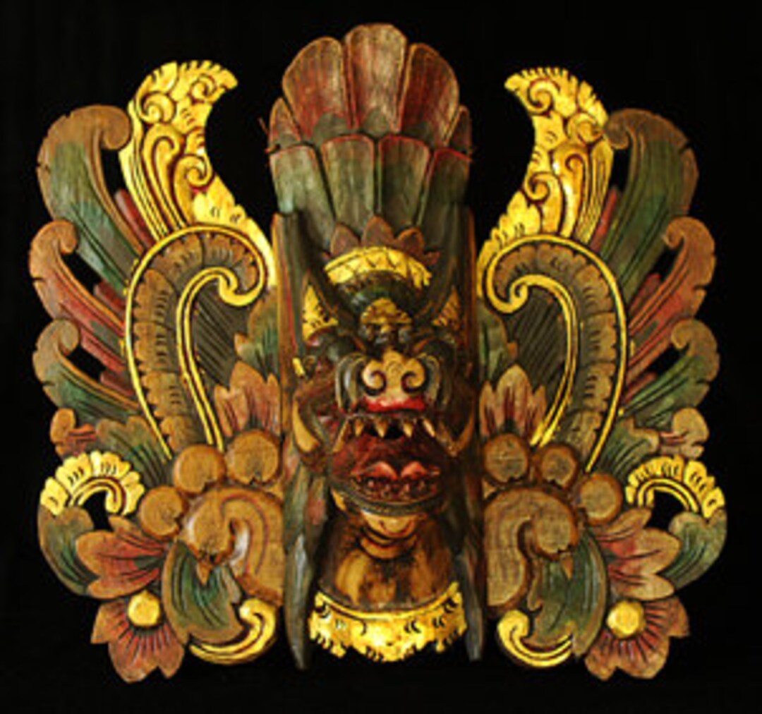 Large, Tan Naga Mask - Etsy