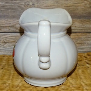 1970s Mccoy Pottery Small Strawberry Country Pitcher #7528 Retro ...