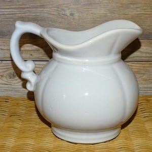 1970s Mccoy Pottery Small Strawberry Country Pitcher #7528 Retro ...