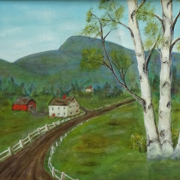 Primitive Folk Art Paintings - Etsy