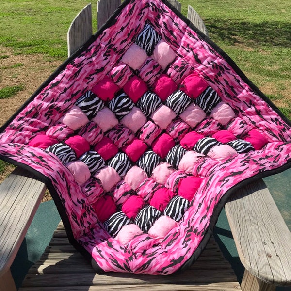 Puff Quilt - Etsy