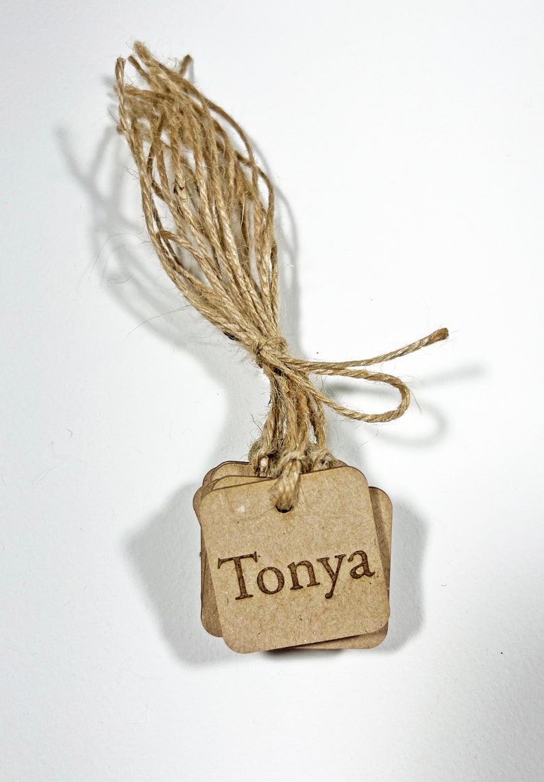 Personalized Kraft Hang Tags Custom Retail Price Tags Custom - Etsy