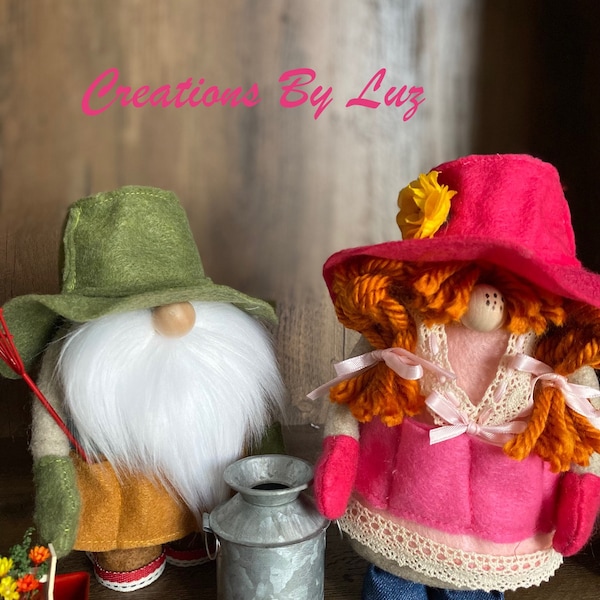 Gnome Couple - Etsy