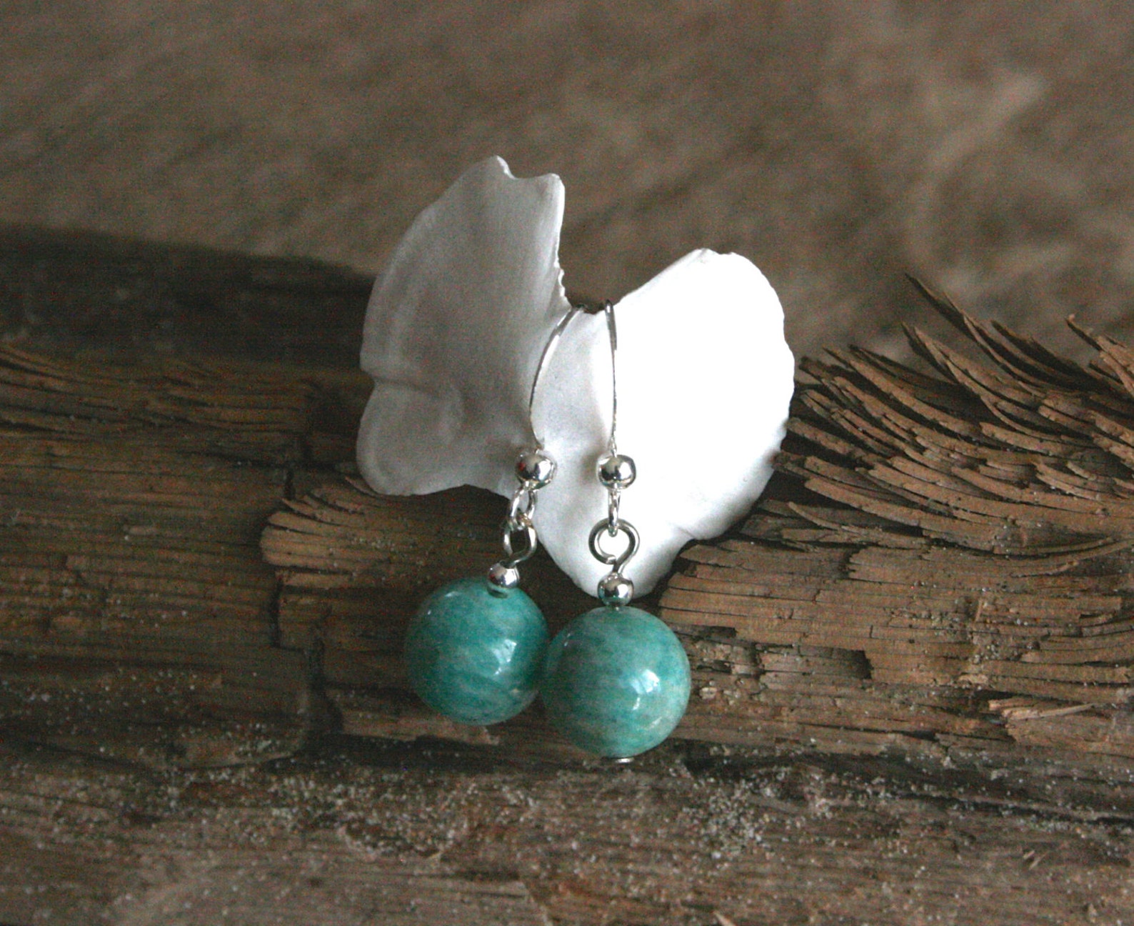 Arizona Earrings, Drop Earrings, Turquoise Jewelry, Amazonite Earrings ...