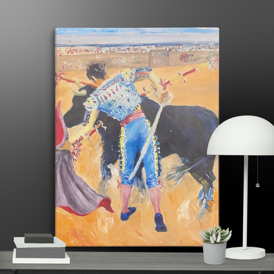 Toreador, Bullfighter, Original Art by Waff - Etsy