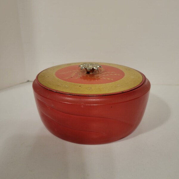Red Avon Powder Box - Etsy