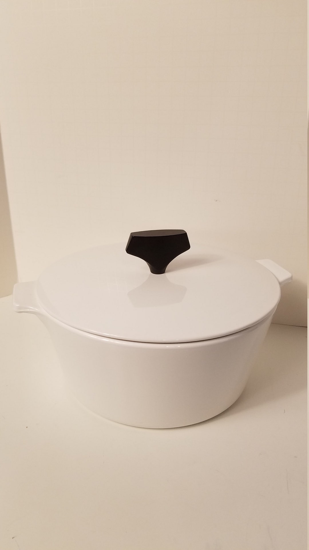 Corning Ware White Coupe Round Buffet Service Pieces With Lids 1960's ...