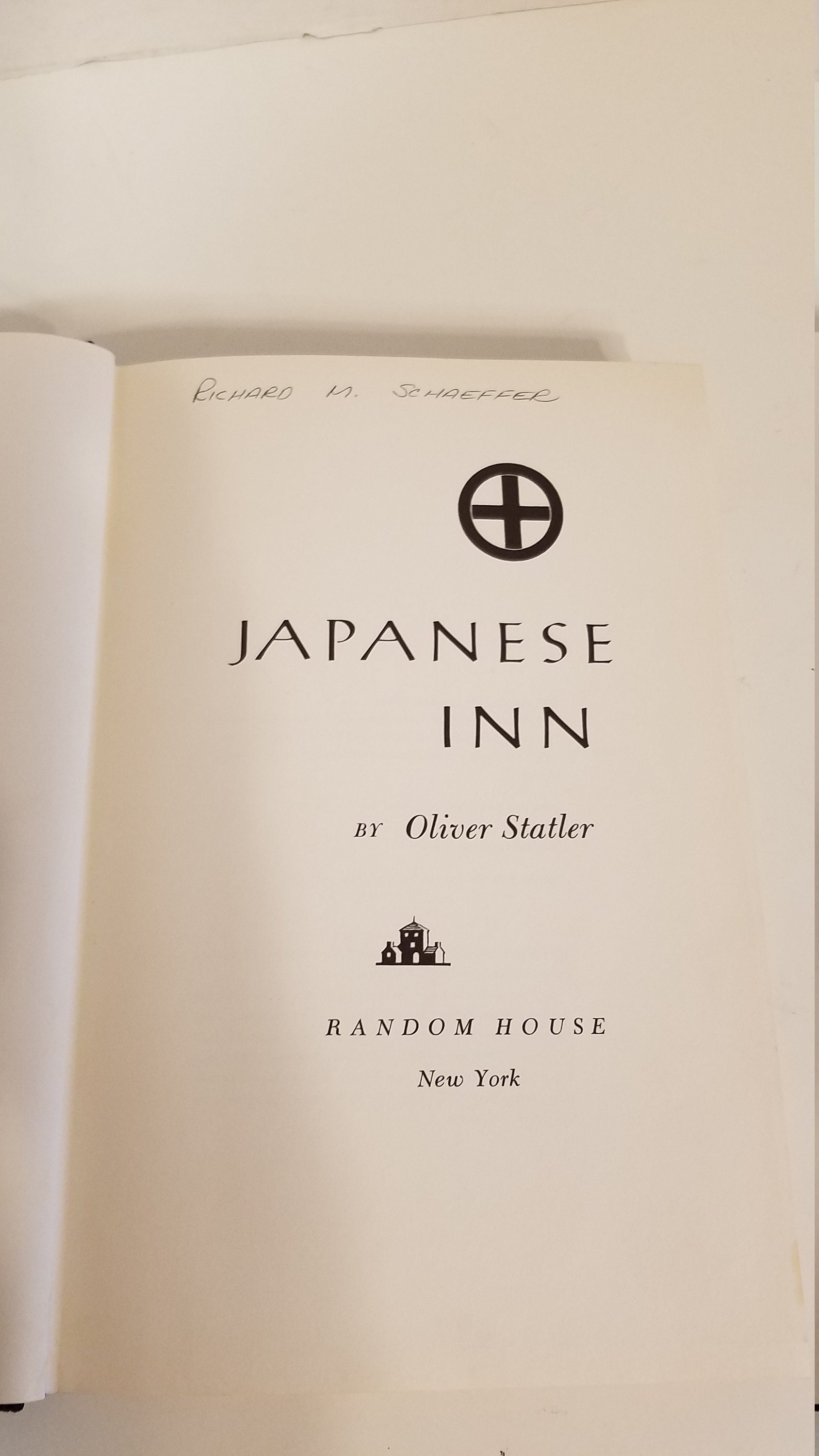 Japanese Inn Oliver Statler First Printing 1961 - Etsy UK