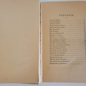 Mosses From an Old Manse Nathaniel Hawthorne Antiquarian HB Book - Etsy