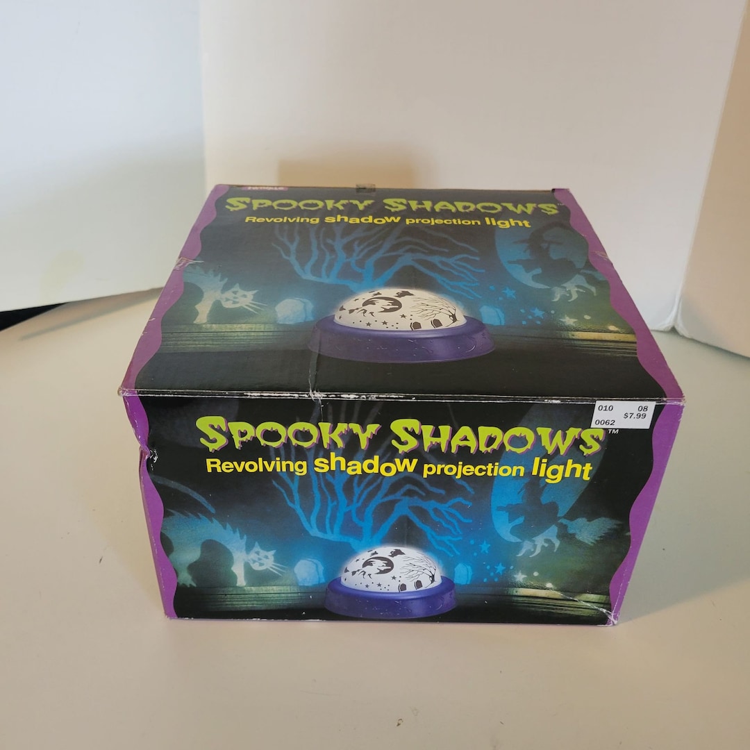 Vintage Paper Magic Group Halloween Spooky Shadows Revolving Projection ...