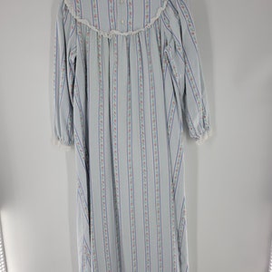 Lanz of Salzburg Flannel Ankle Length LS Nightgown - Etsy Canada