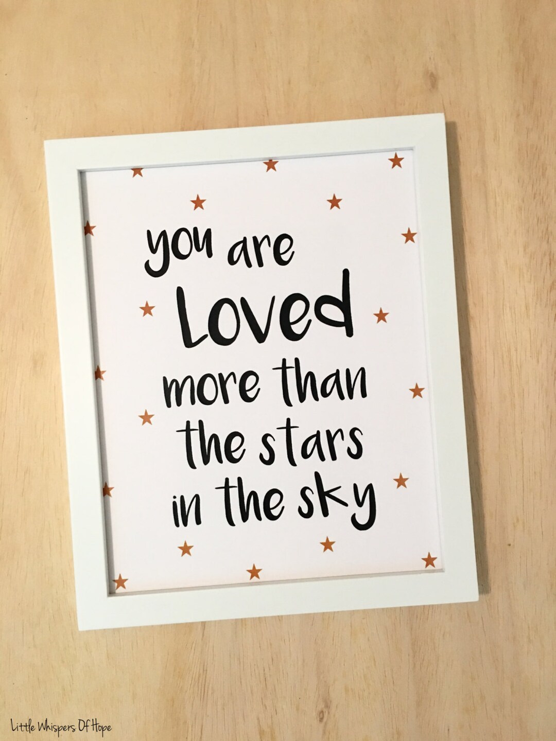 You Are Loved Printable Nursery Wall Art. Printable Childrens Room ...