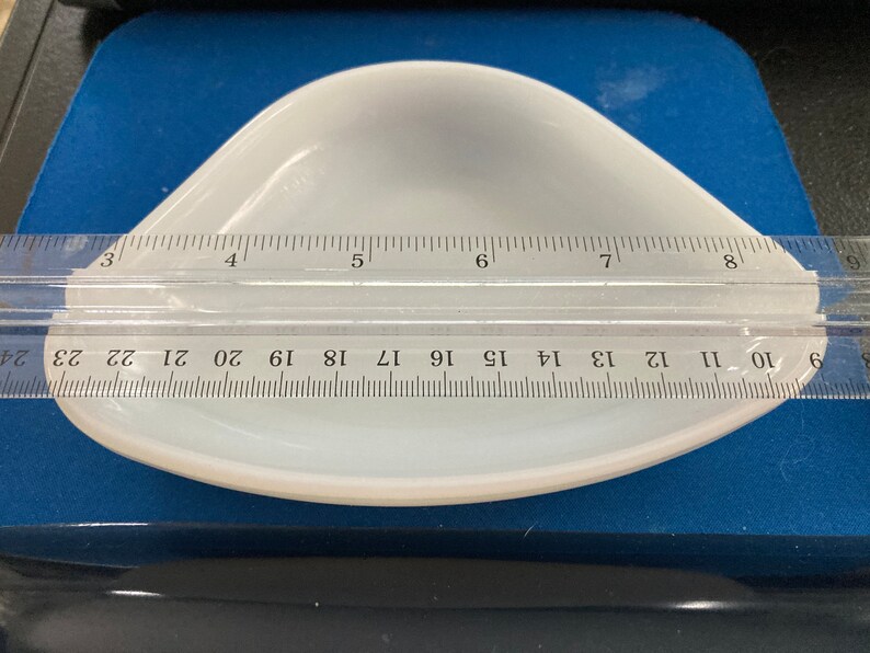 Milk Glass Triangular Dishes, Set of 4 - Etsy