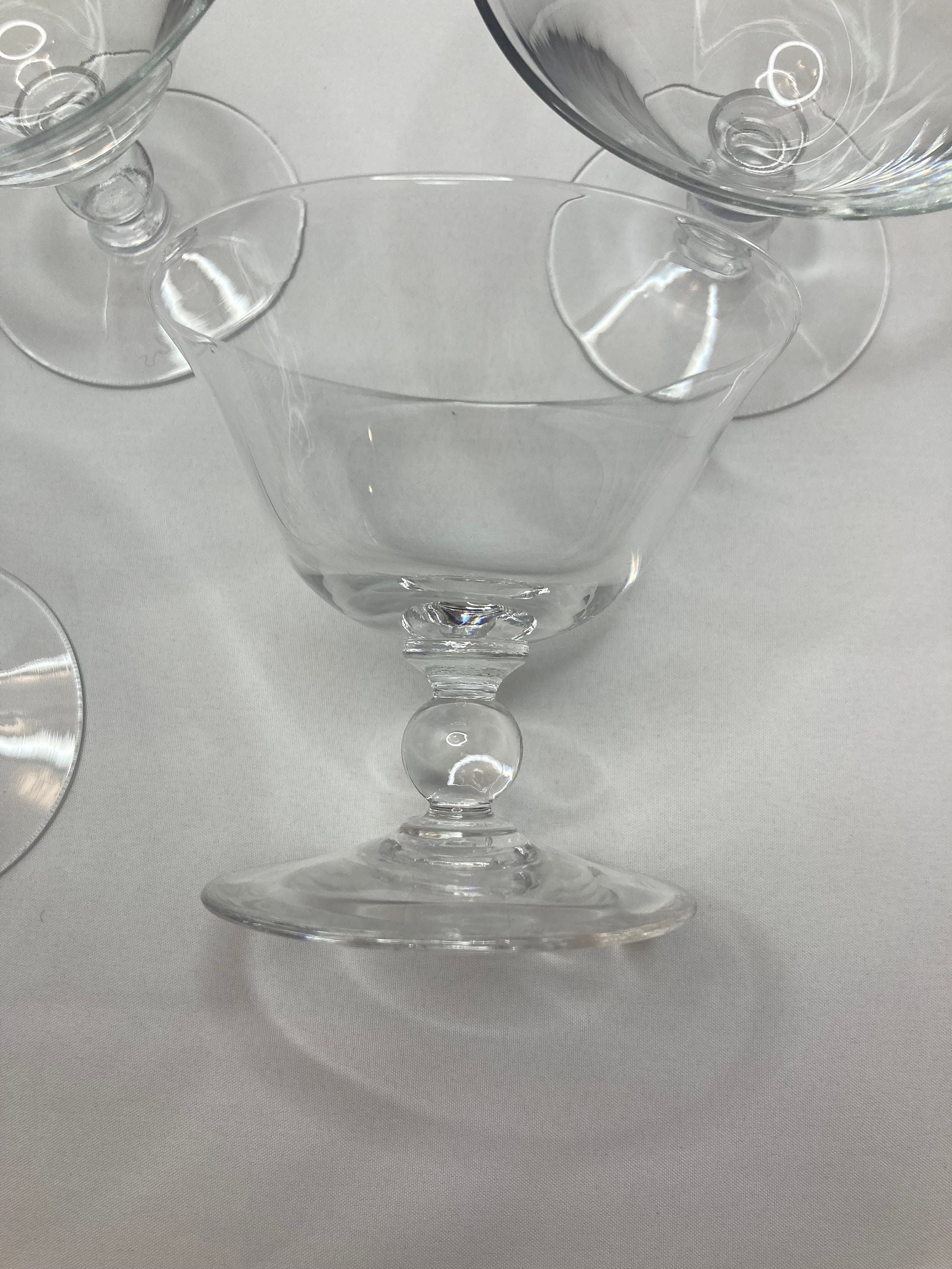 Vintage Candlewick Stemware Glassware: Desserts, Fancy Drinks, Gifts ...