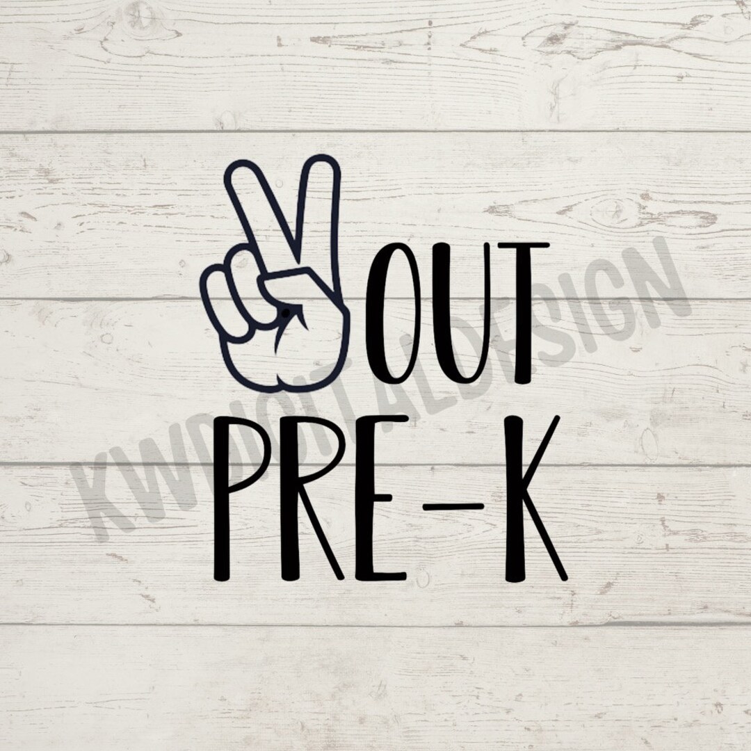 Peace Out Bundle, End of School Year Svg - Etsy