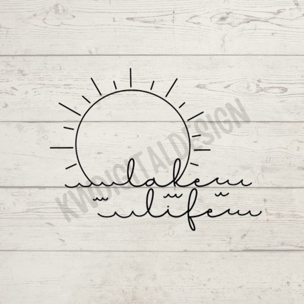 Lake Life Decal - Etsy