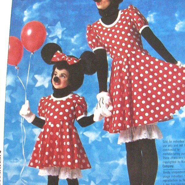 Minnie Mouse Costume - Etsy