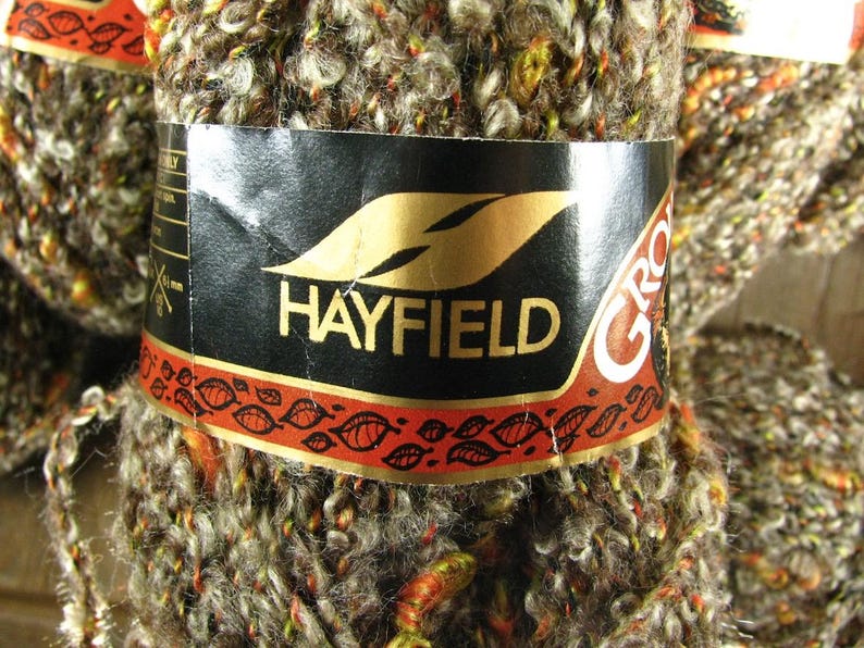 Hayfield Grouse Moor Yarn Brown Bulky Chunky Acrylic Tweed Made in ...