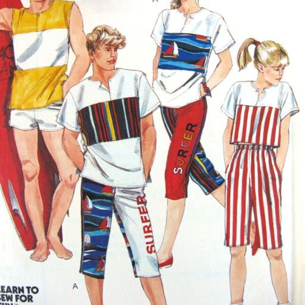 Capri Pants Pattern - Etsy