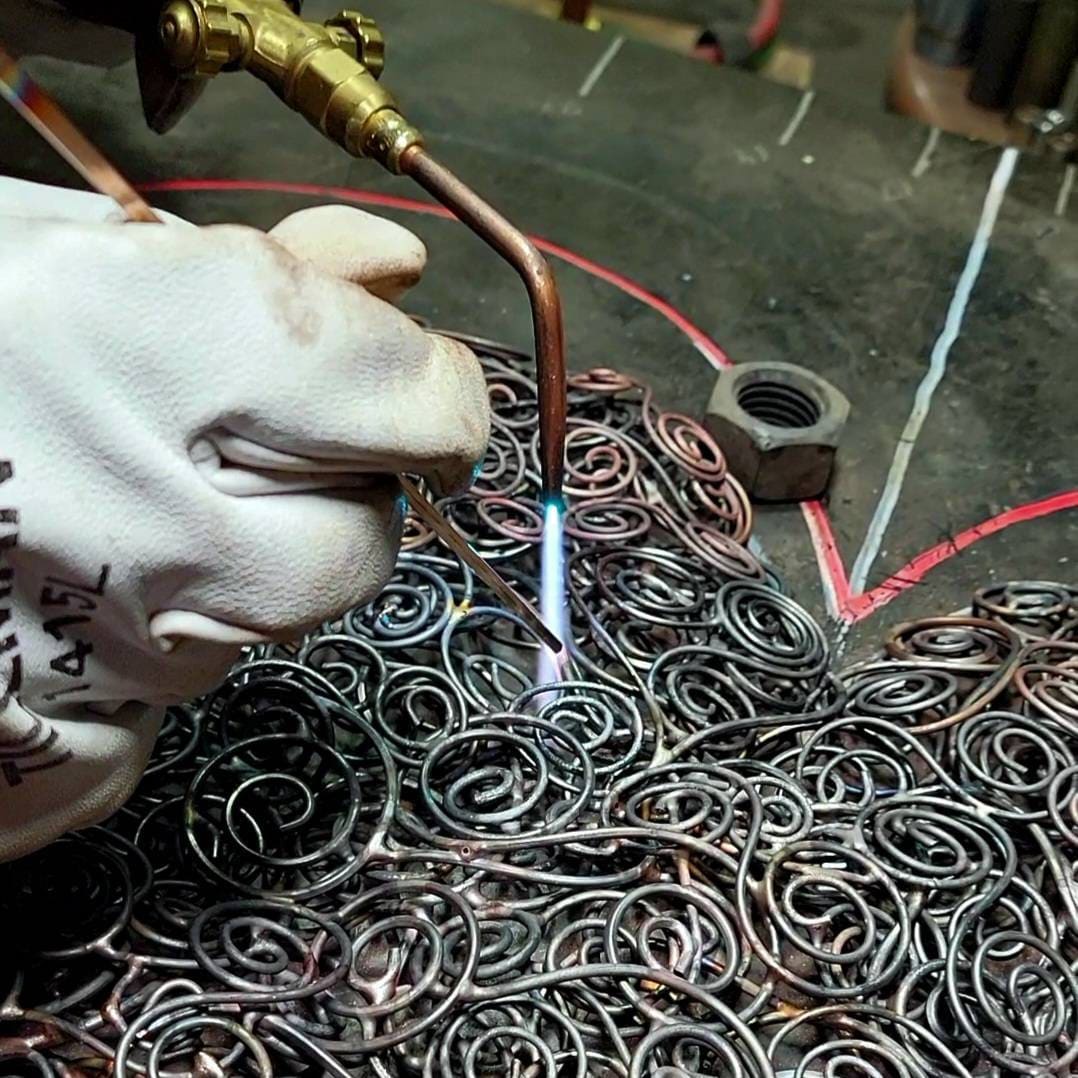 Metal Wall Art Copper Wire Coil Heart #1060 'full of Love' Custom ...