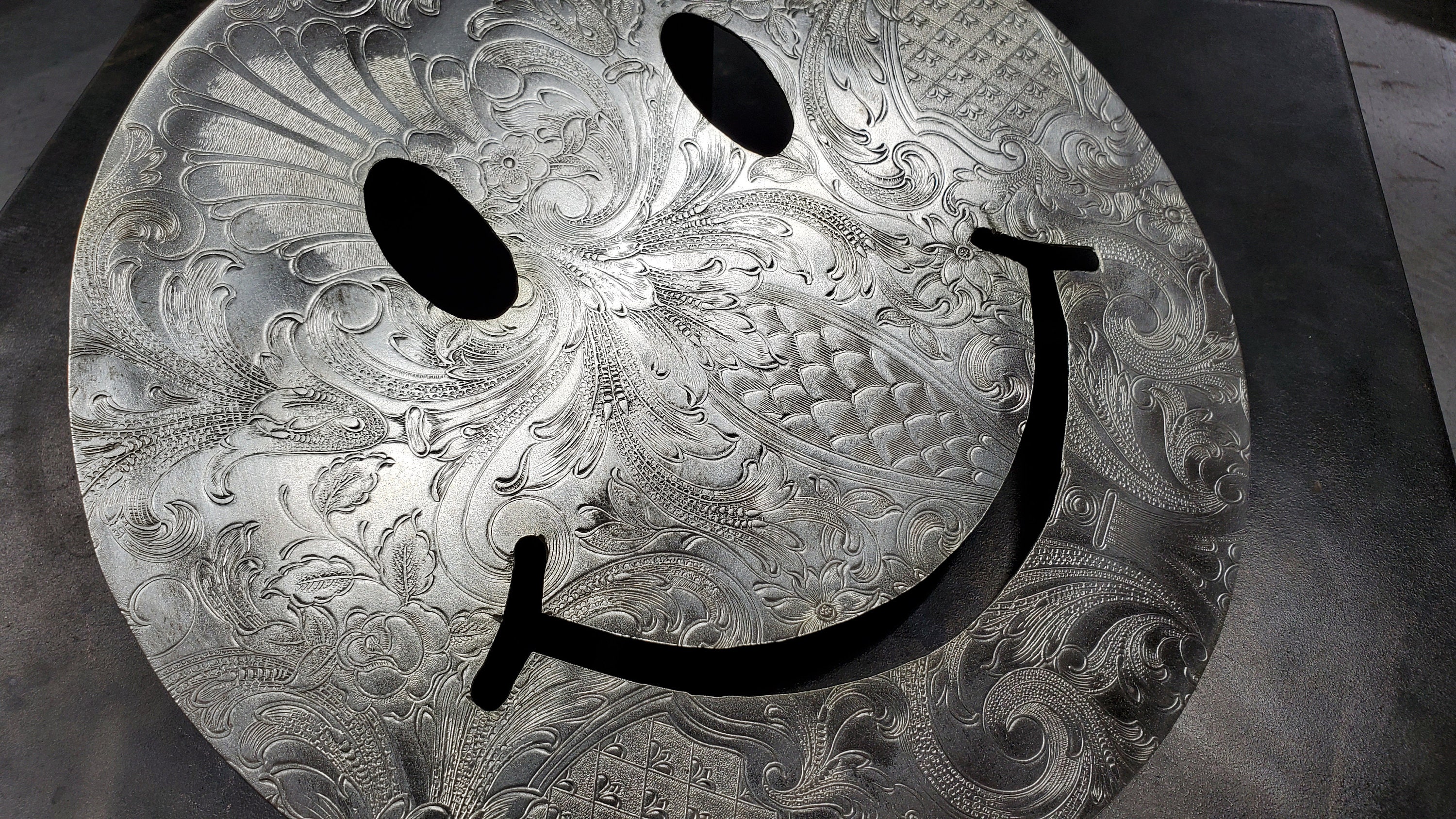 Happy / Smiley Face Silver-plated 1850e SAVE 10% SEE BELOW | Etsy