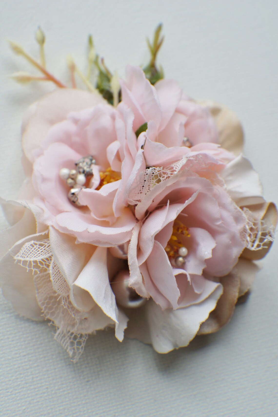 Wedding Corsage Silk Flower Corsage Pin Corsage Wrist - Etsy