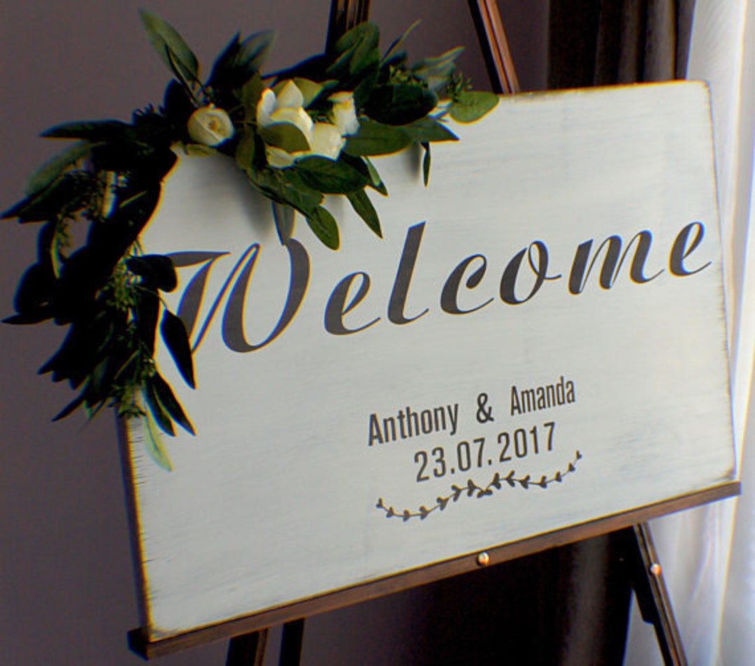 Wedding Arch Swag, Wedding Backdrop, Wedding Welcome Sign Swag, Wedding ...